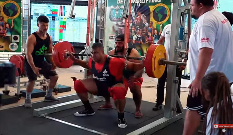 Wiliam Bitelo, o granadense que é o recorde brasileiro de Powerlifting ...